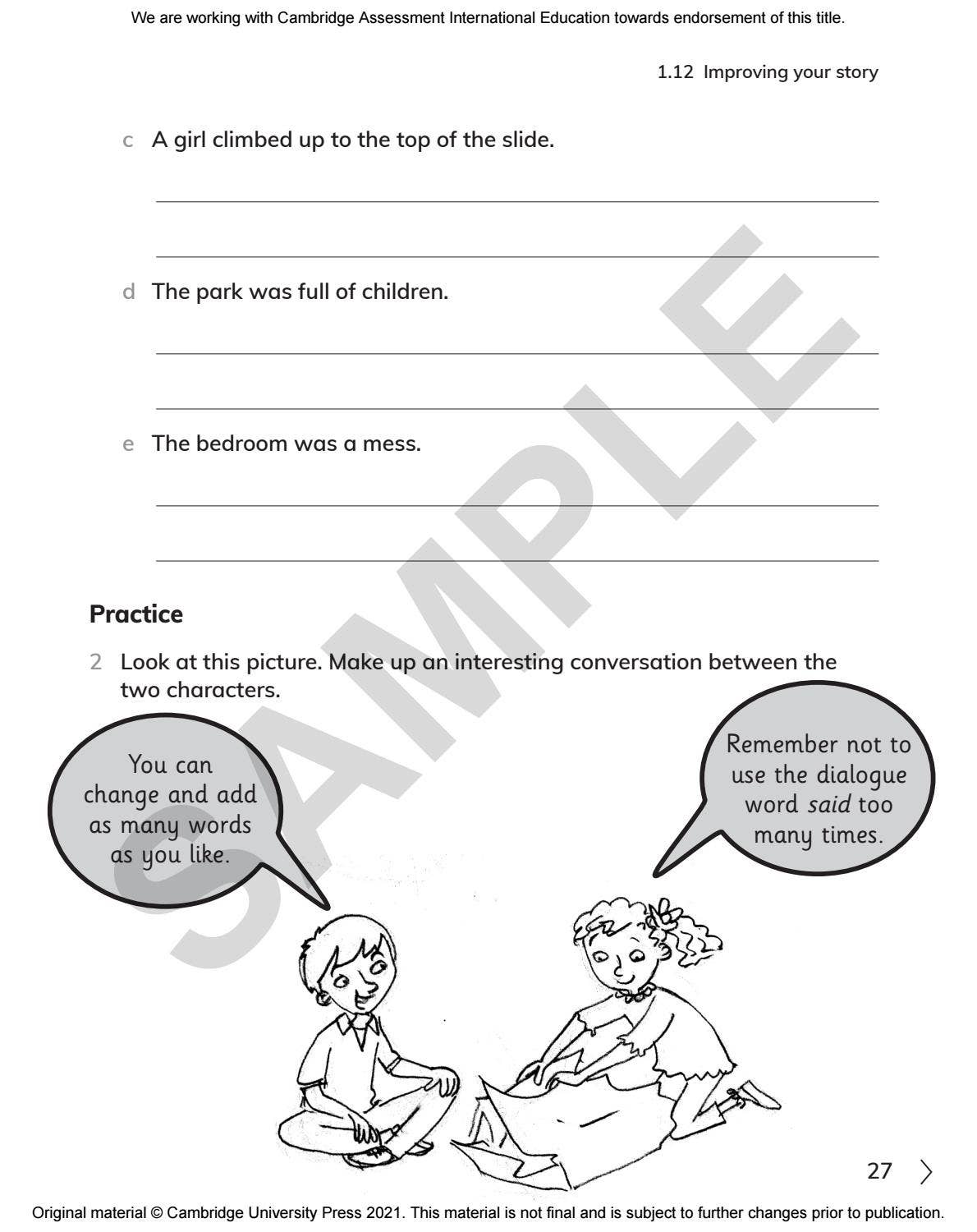 Cambridge Primary English Workbook 3 with Digital Access Sample by ...
