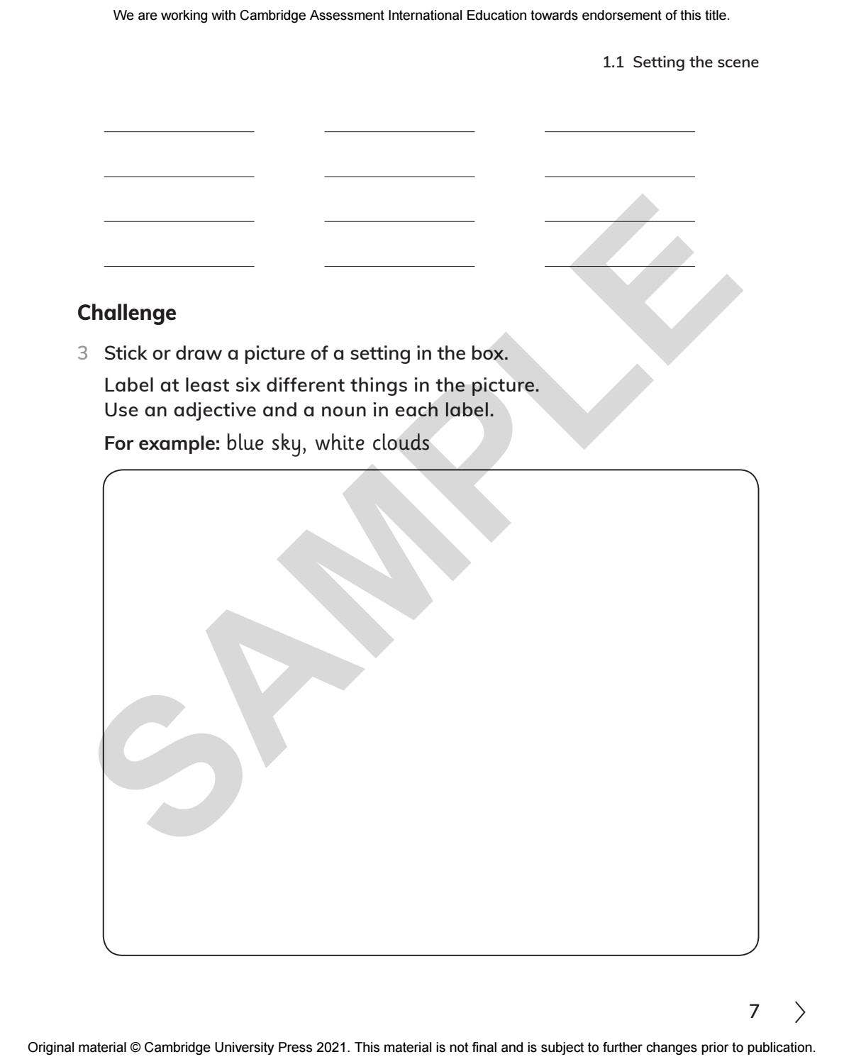 Cambridge Primary English Workbook 3 with Digital Access Sample by ...