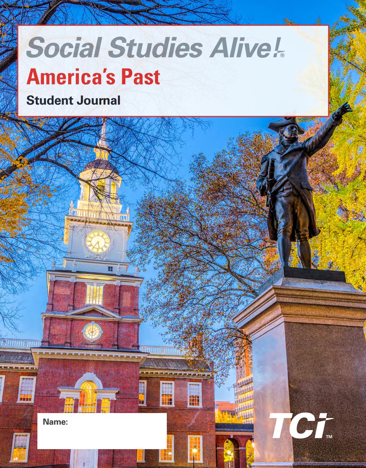 Social Studies Alive! America's Past L1 + All Lesson Activities by ...
