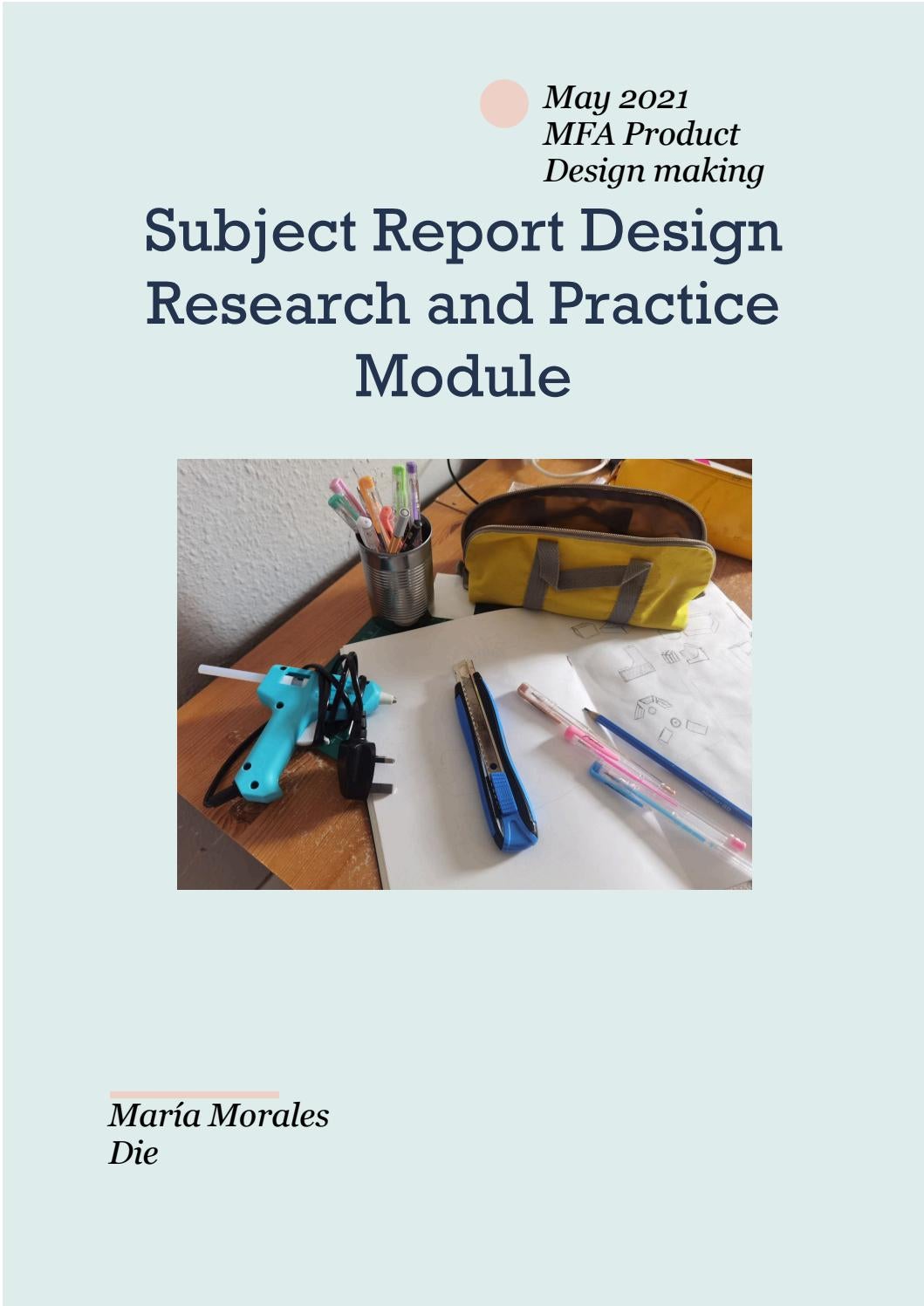 Subject report Research and Practice by mmoralesdie - Issuu