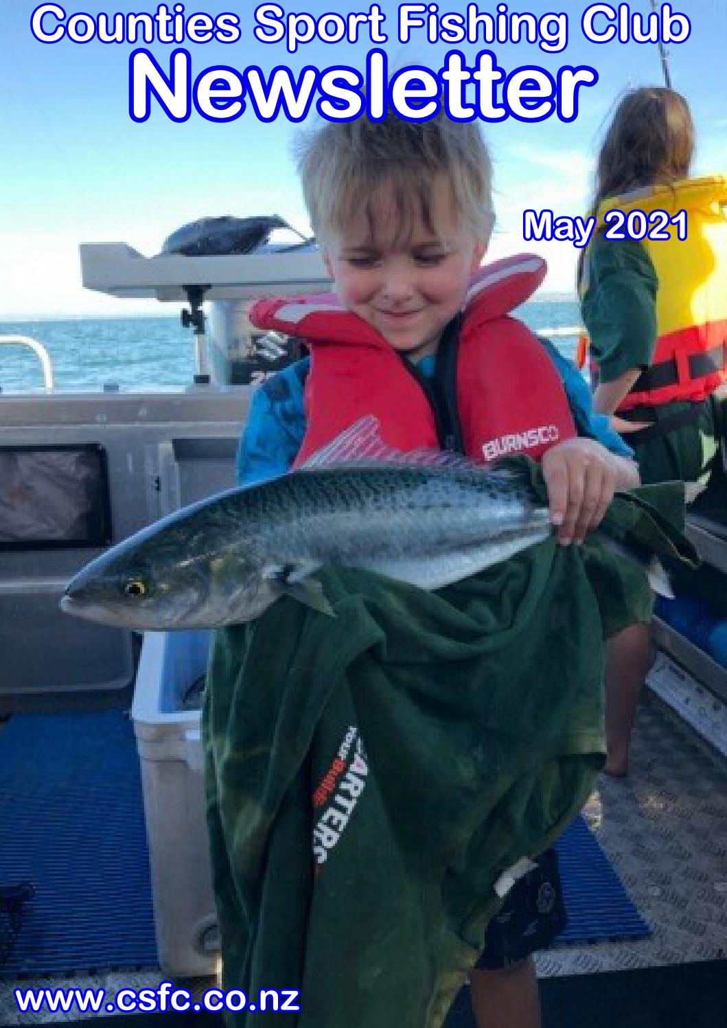 Counties Sport Fishing Club Newsletter May 2021 by CSFC - Issuu