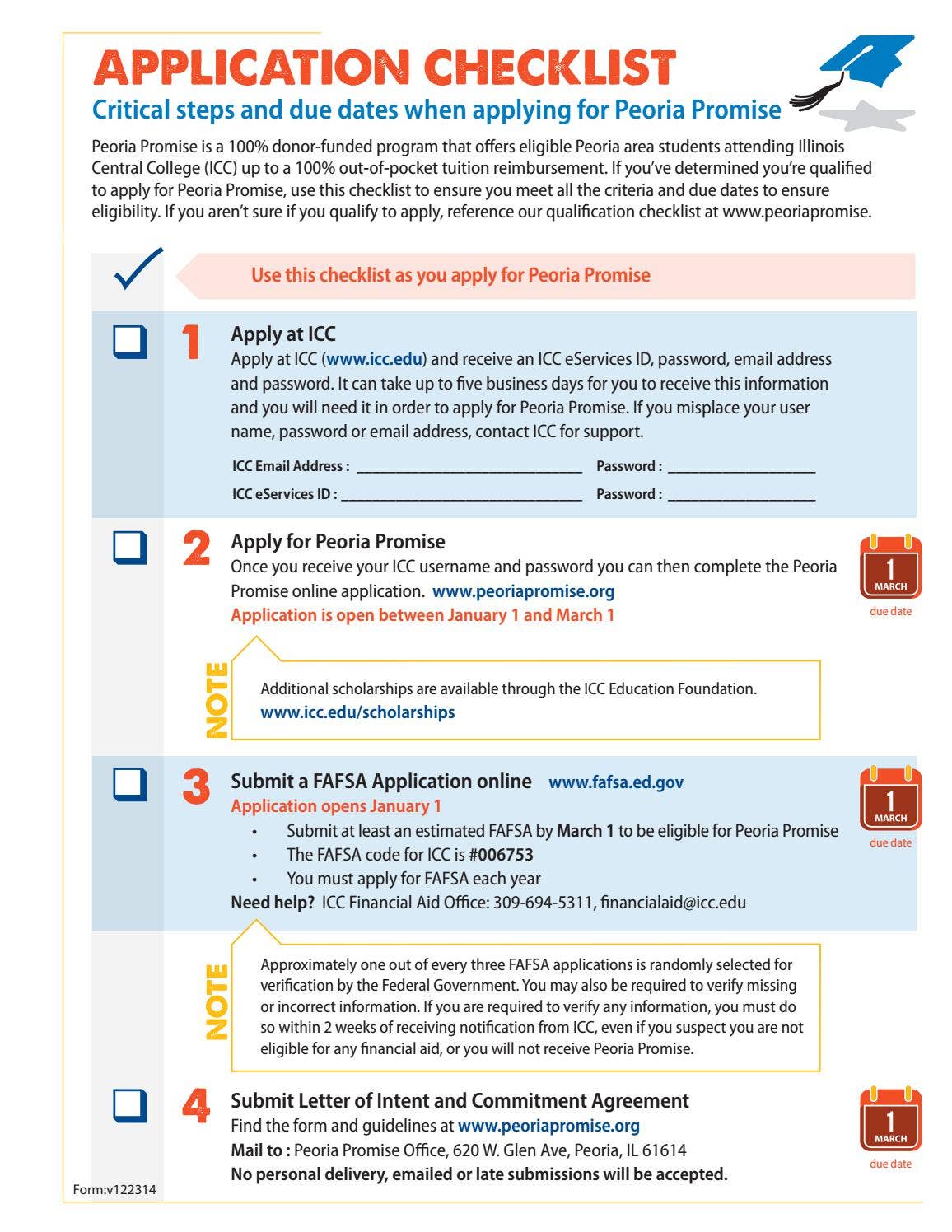 CHECKLIST_Application_2015 by Sheri McGill - Issuu