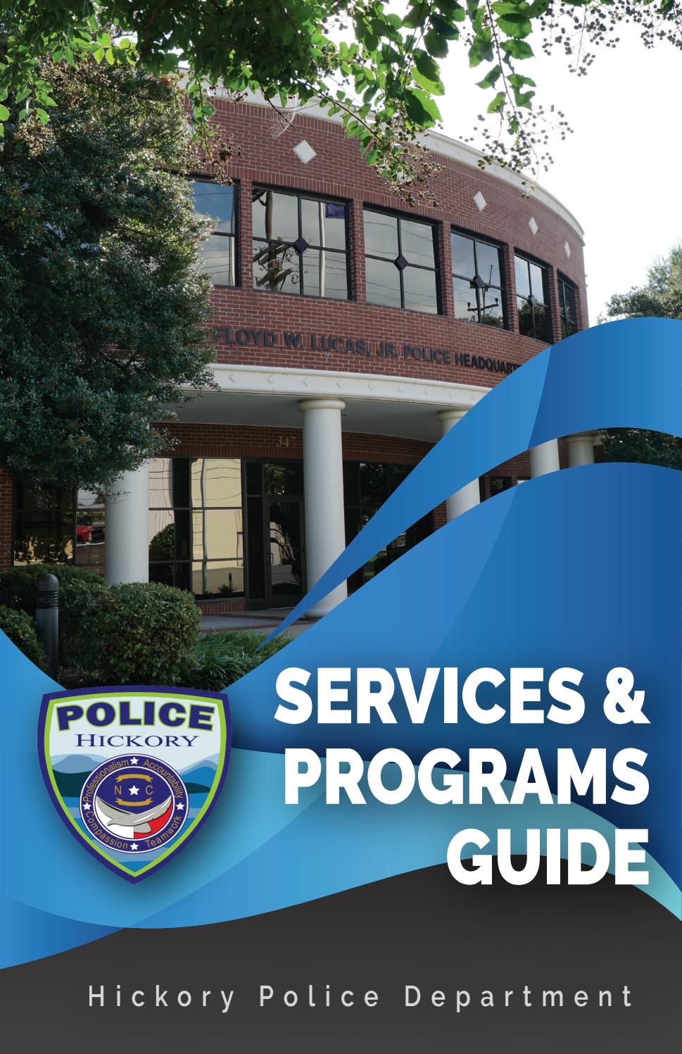Police Services and Programs Guide by hickorync - Issuu