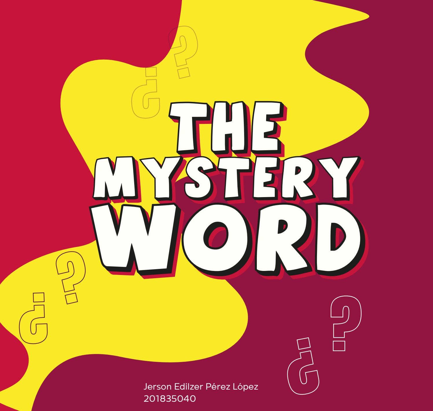 The Mistery word by jedilser6 - Issuu