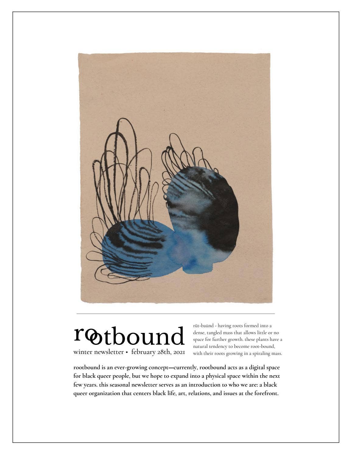 rootbound winter 2021 newsletter by rootbound - Issuu