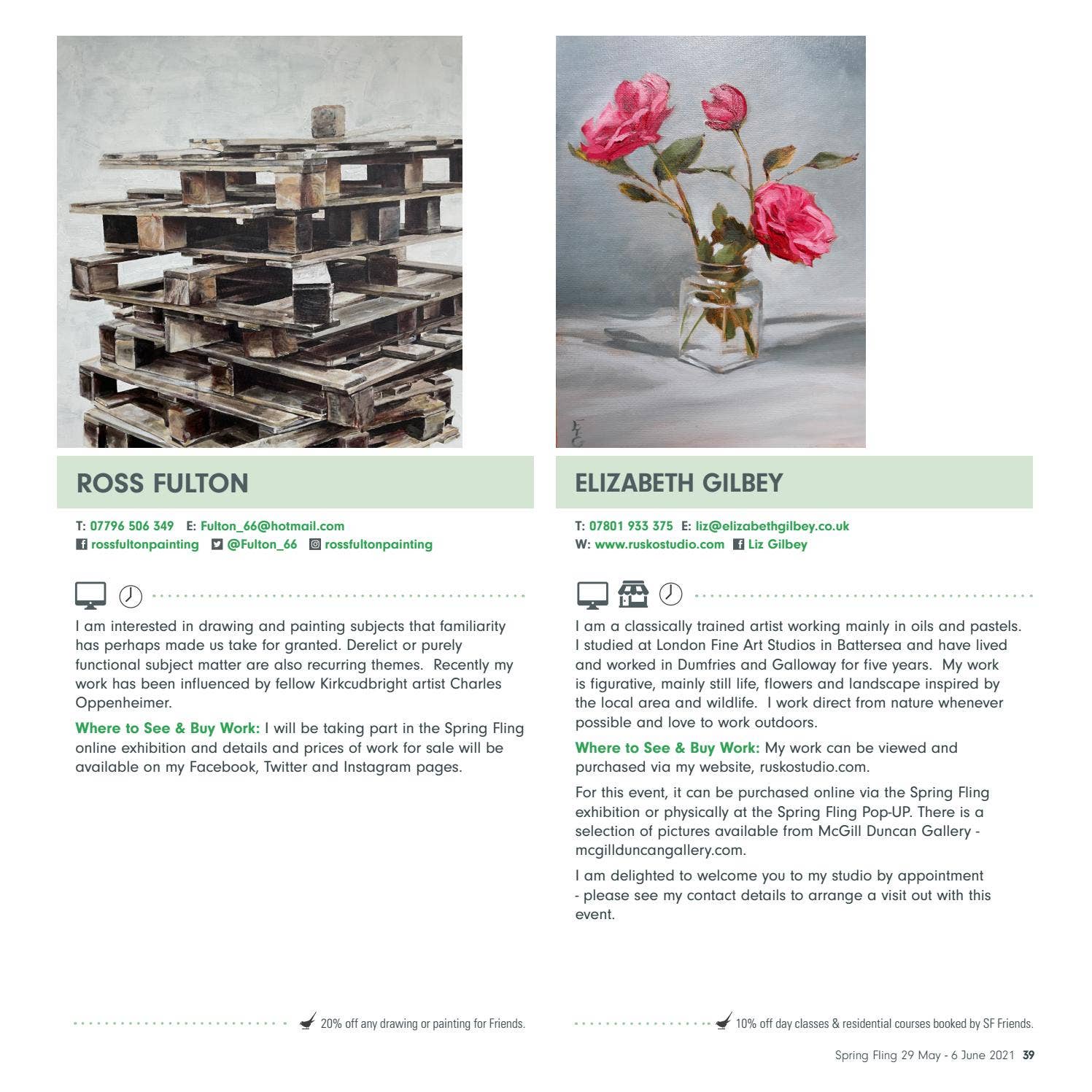 Spring Fling 2021 Digital Brochure by Spring Fling Open Studios - Issuu