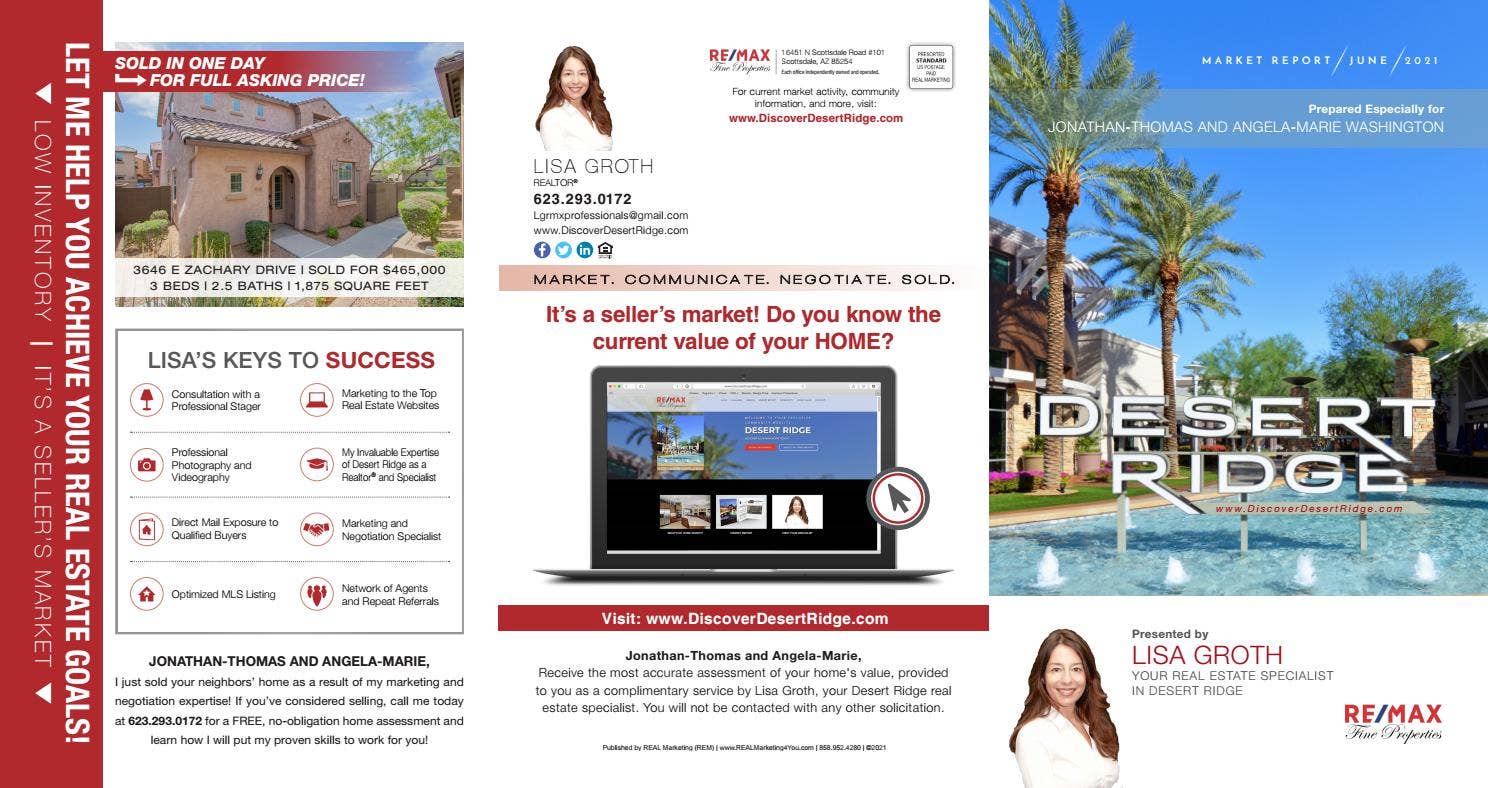 Lisa Groth - Desert Ridge - June 2021 by REAL Marketing - Issuu