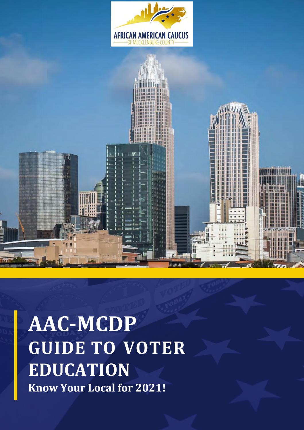 2021 AAC-MCDP Voter Education Guide by aac.mcdp - Issuu