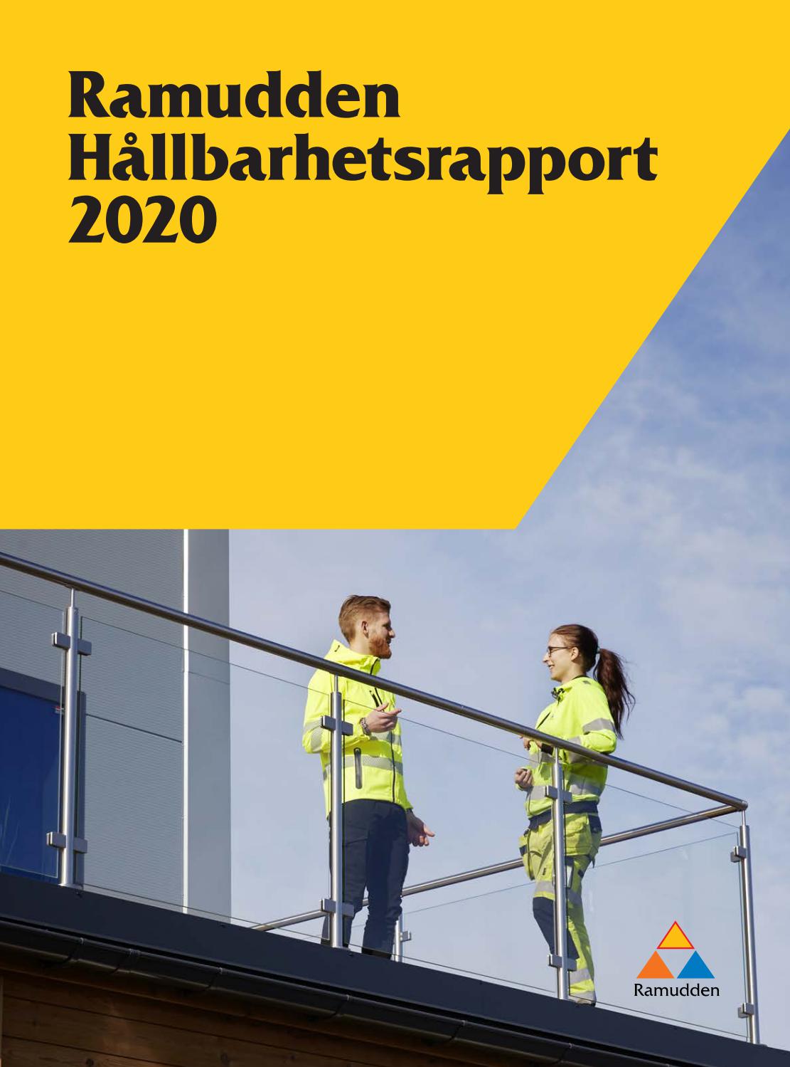 Ramudden Hållbarhetsrapport 2020 by Ramudden AB - Issuu
