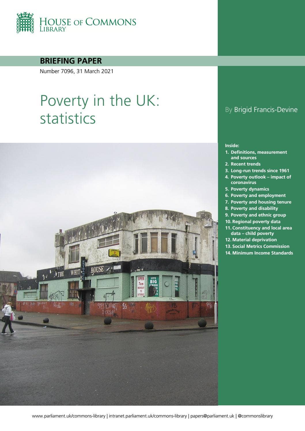 Poverty in the UK: Statistics by Iconic Media Solutions - Issuu