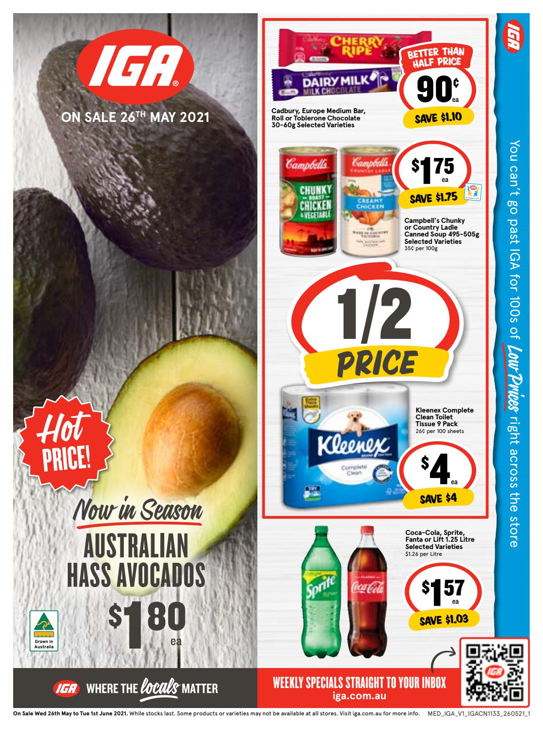 NSW – IGA Catalogue (Mortdale, Nth. Sydney, Paddington and Parramatta ...