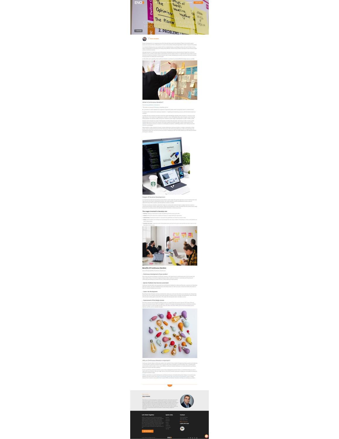 The Importance of Continuous Iteration in Product Development by ...