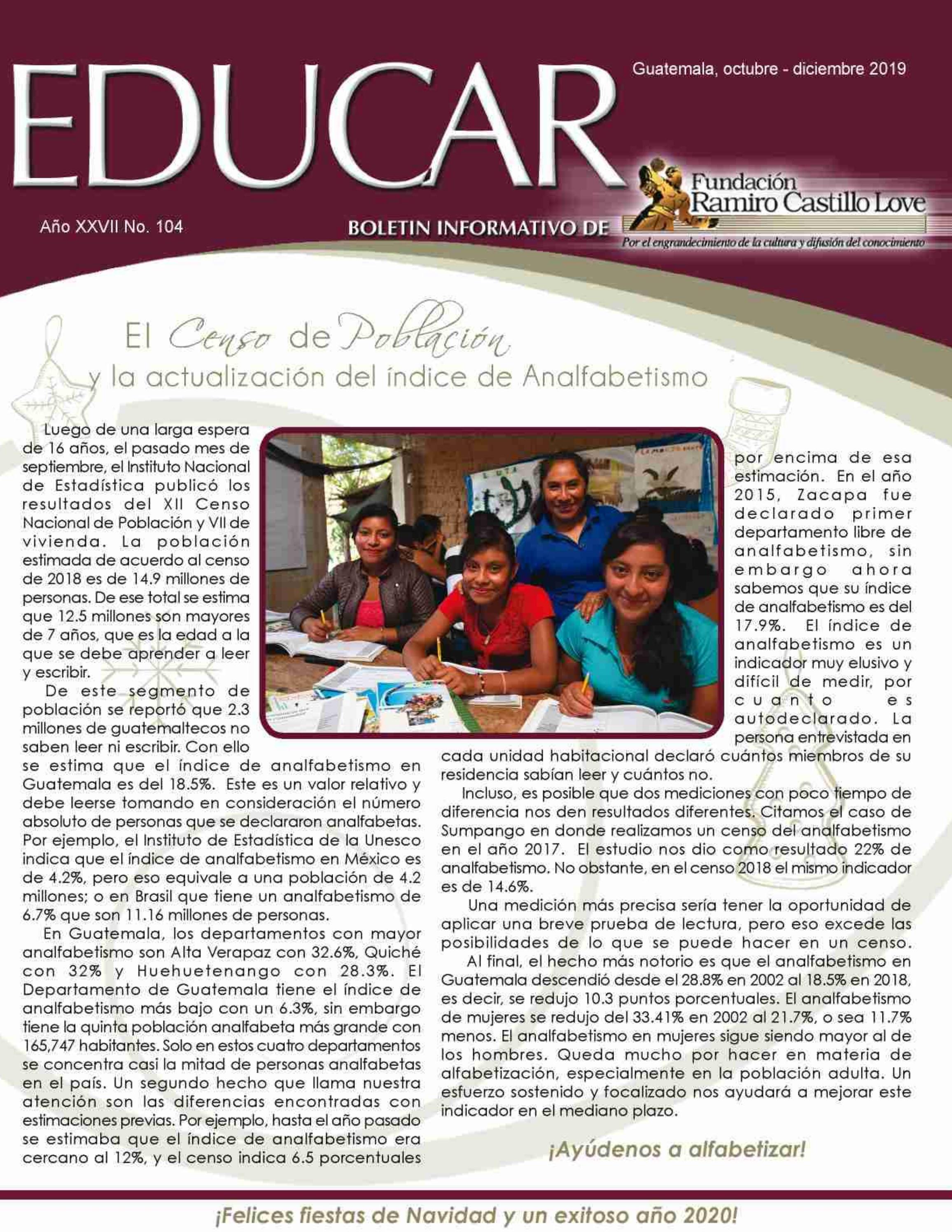 Bolet¡n Educar Octubre-Diciembre 2019 by Corporación BI - Issuu