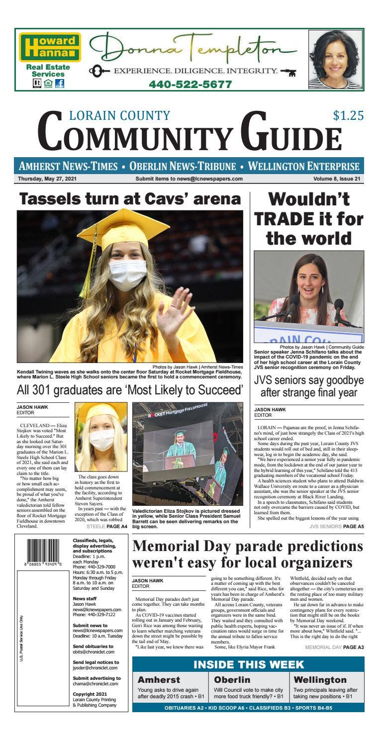 Lorain County Community Guide - May 27, 2021 by Lorain County Printing ...