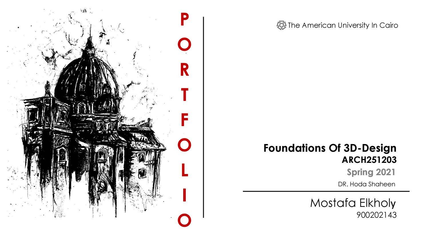 3D Design Portfolio by Mostafa-Elkholy_2002. - Issuu