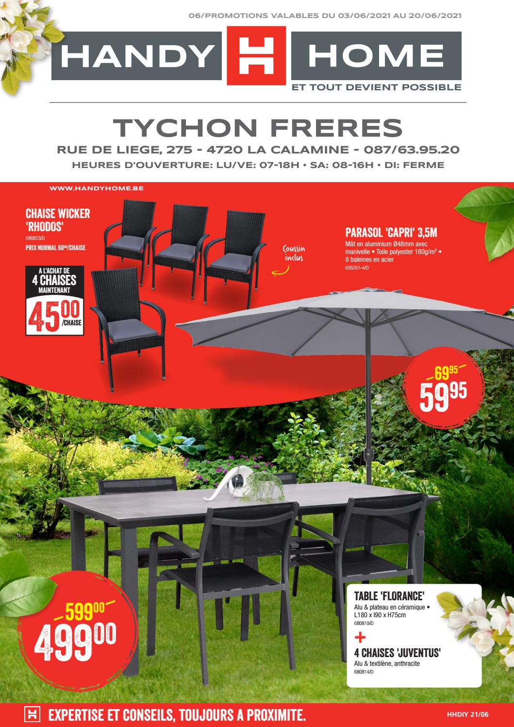 Folder HandyHome Tychon Frères Juin 2021 by MENO - Issuu