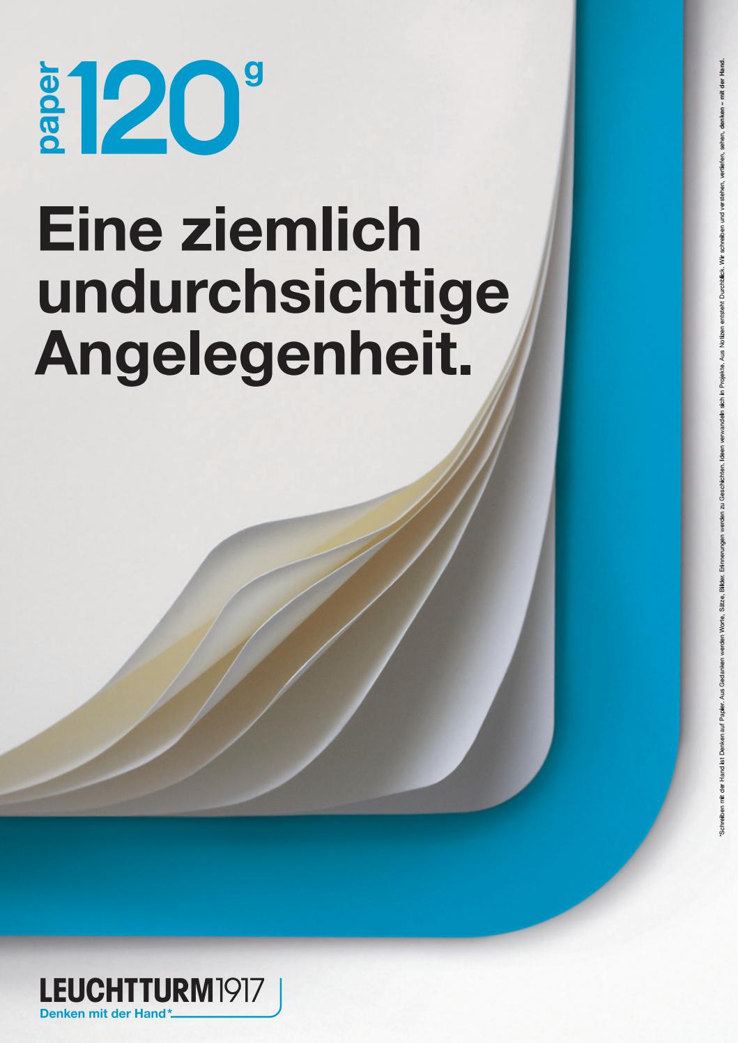 Notizbuch Edition 120G by LEUCHTTURM1917 - Issuu