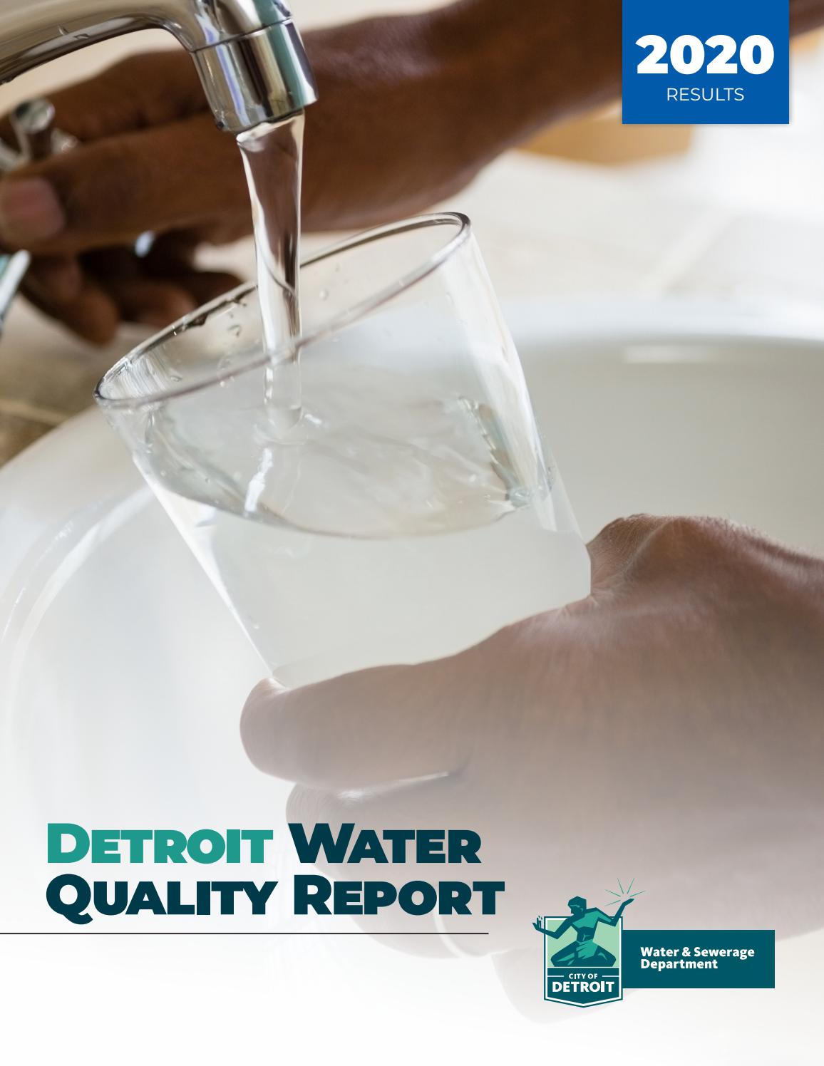 Detroit 2020 Water Quality Report by dwsd - Issuu