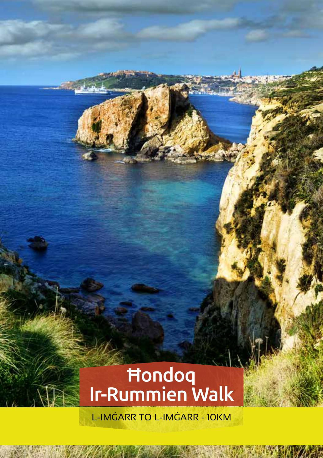 Ħondoq ir-Rummien Walk by Malta Tourism Authority - Issuu