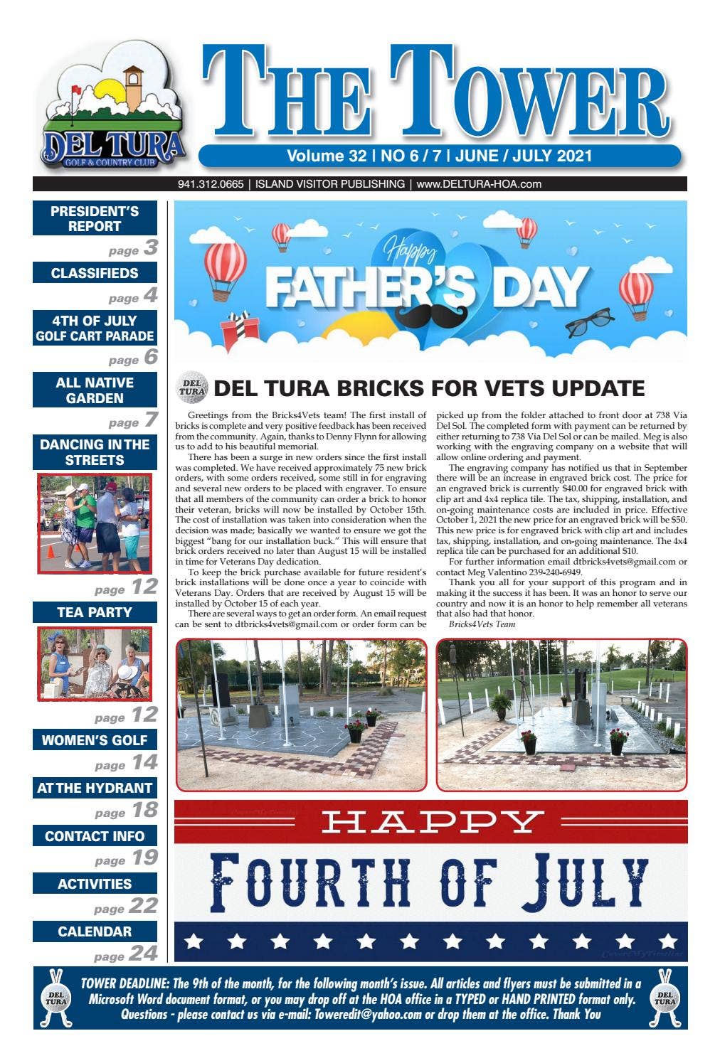 Del Tura Tower - June/July 2021 by Brion Palmer - Issuu