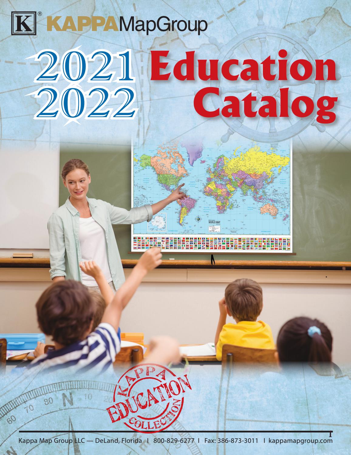 Kappa Maps 2021-22 Educational Catalog by CK Sales & Associates, LLC ...