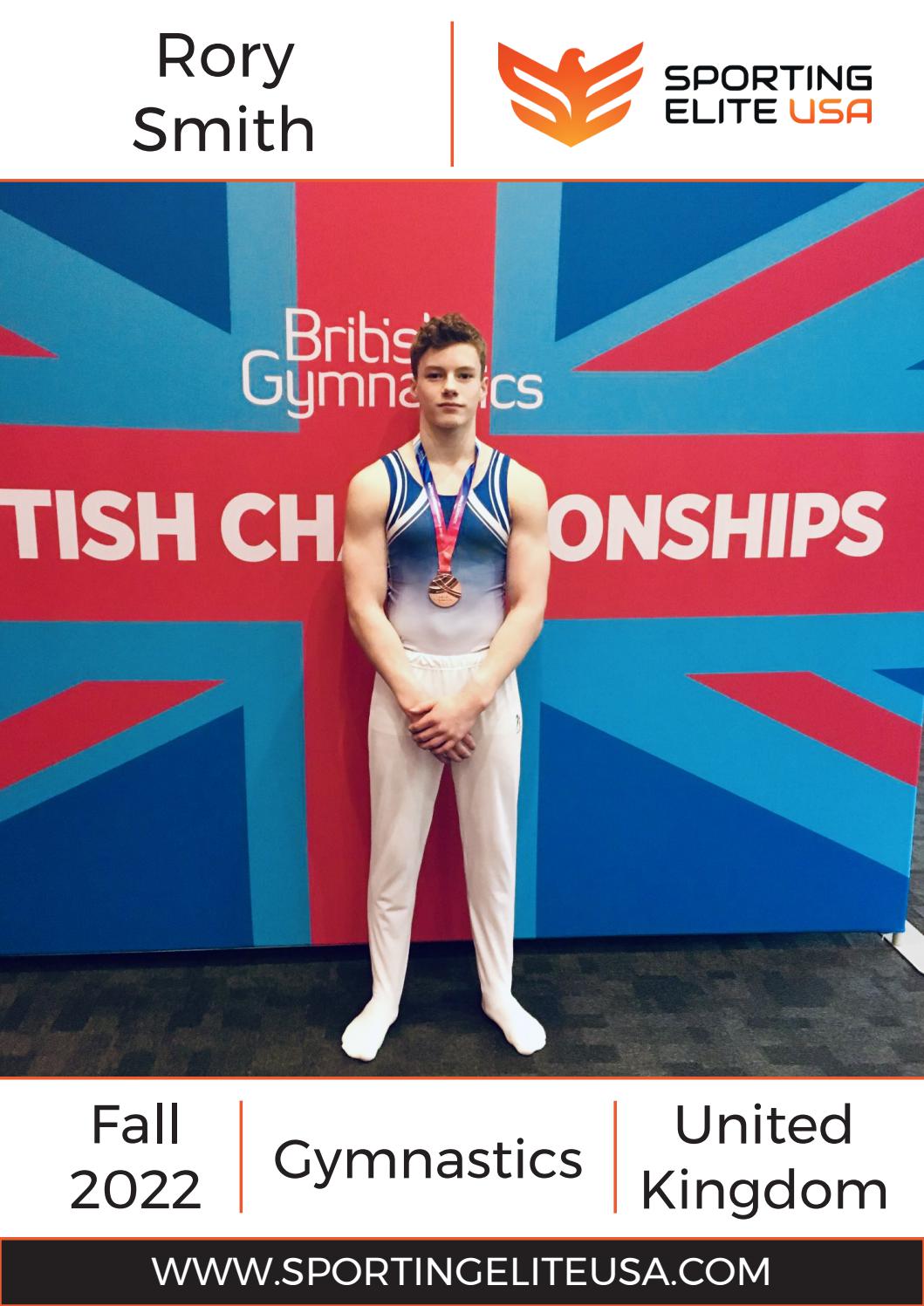 Rory Smith Sporting CV by Sporting Elite USA - Issuu
