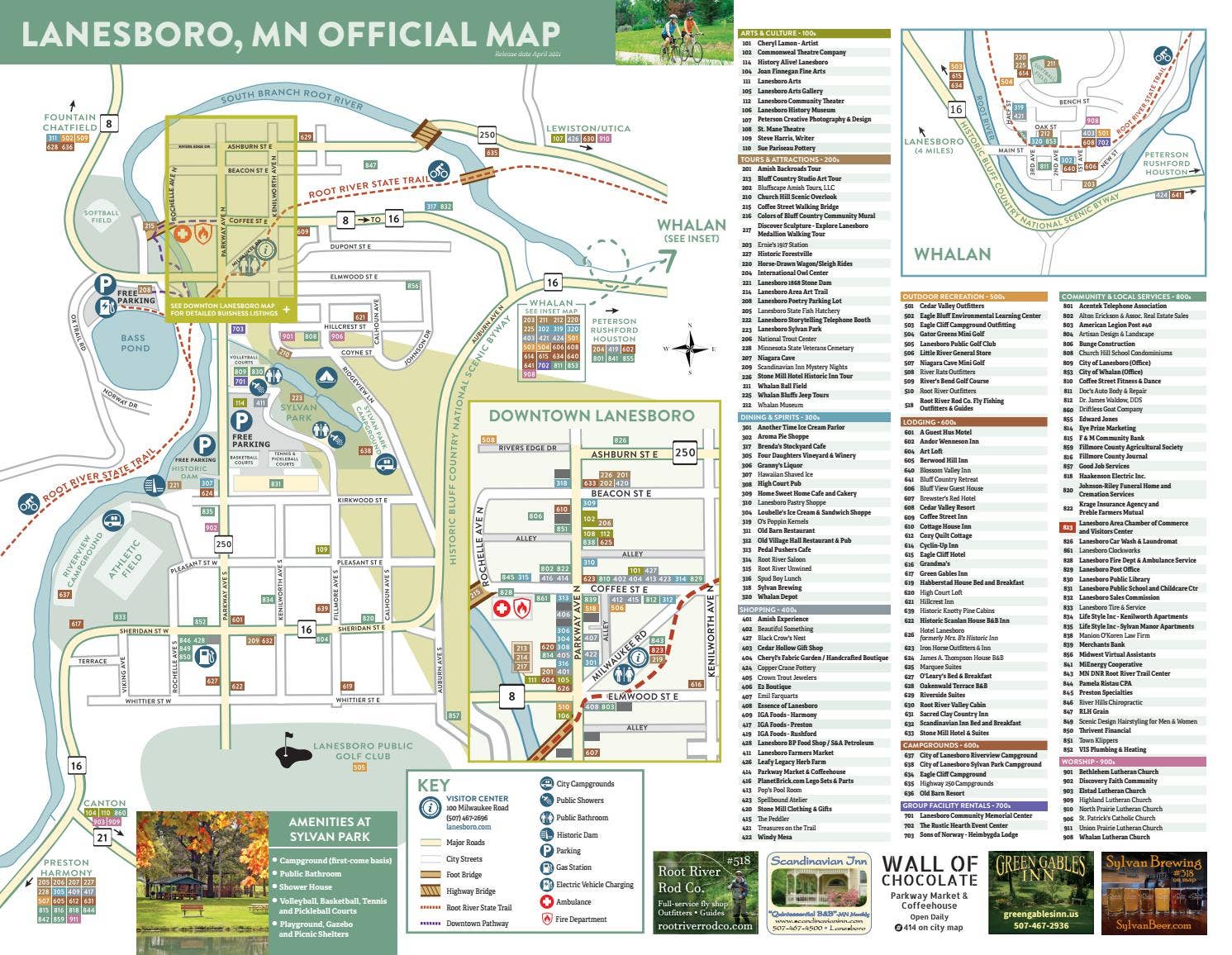 2021 Official Lanesboro Area Maps by Visit Lanesboro - Issuu