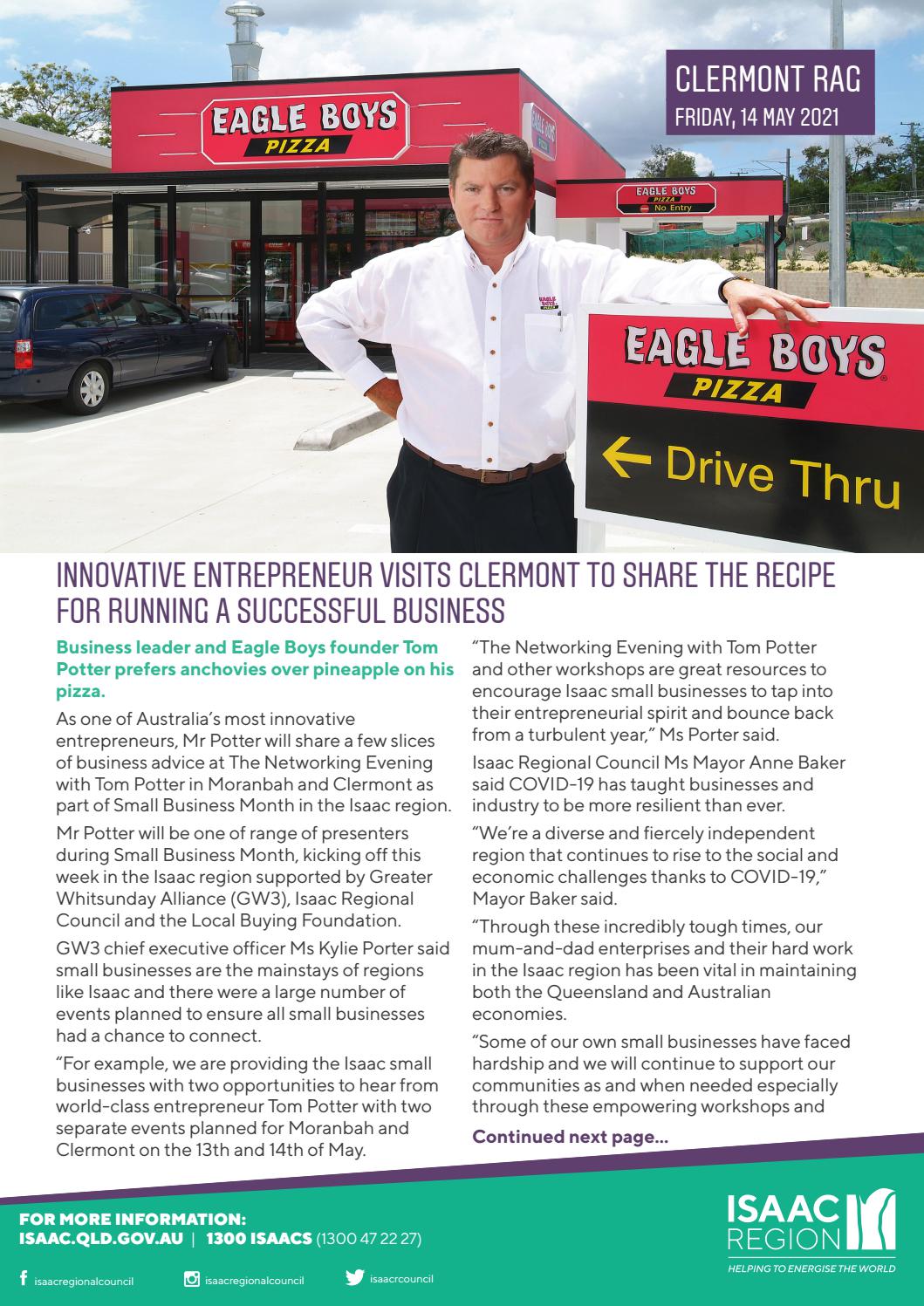 Clermont Rag - 14 May 2021 by Isaac Regional Council - Issuu