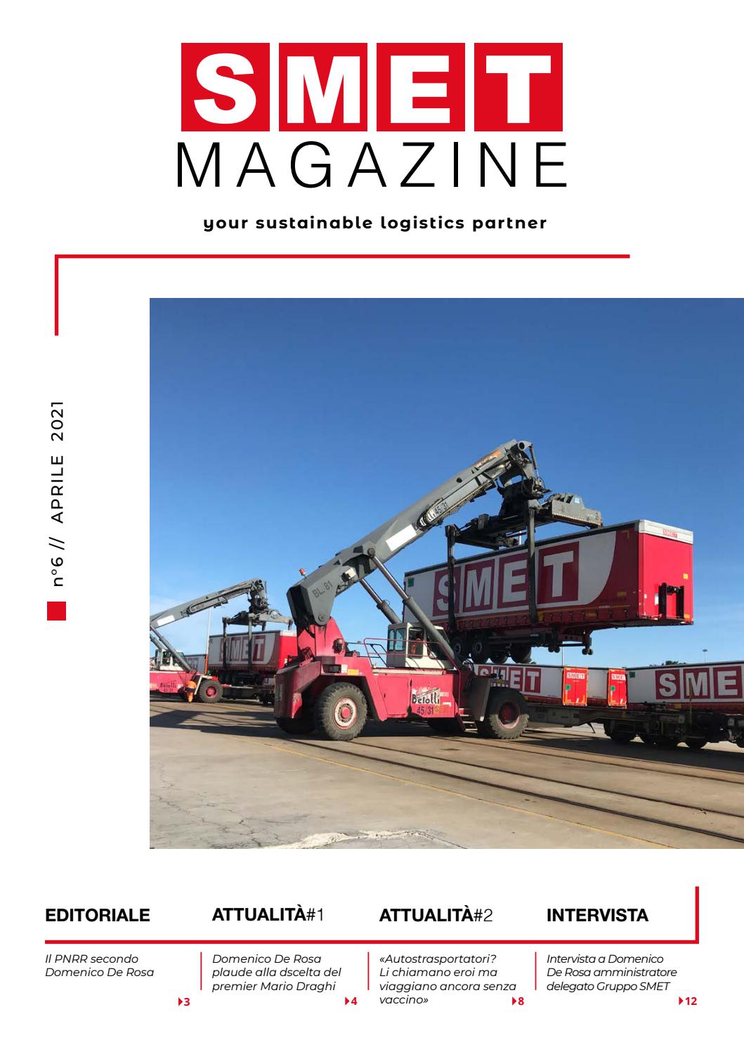 Smet Magazine n. 6 by Smet Logistics - Issuu