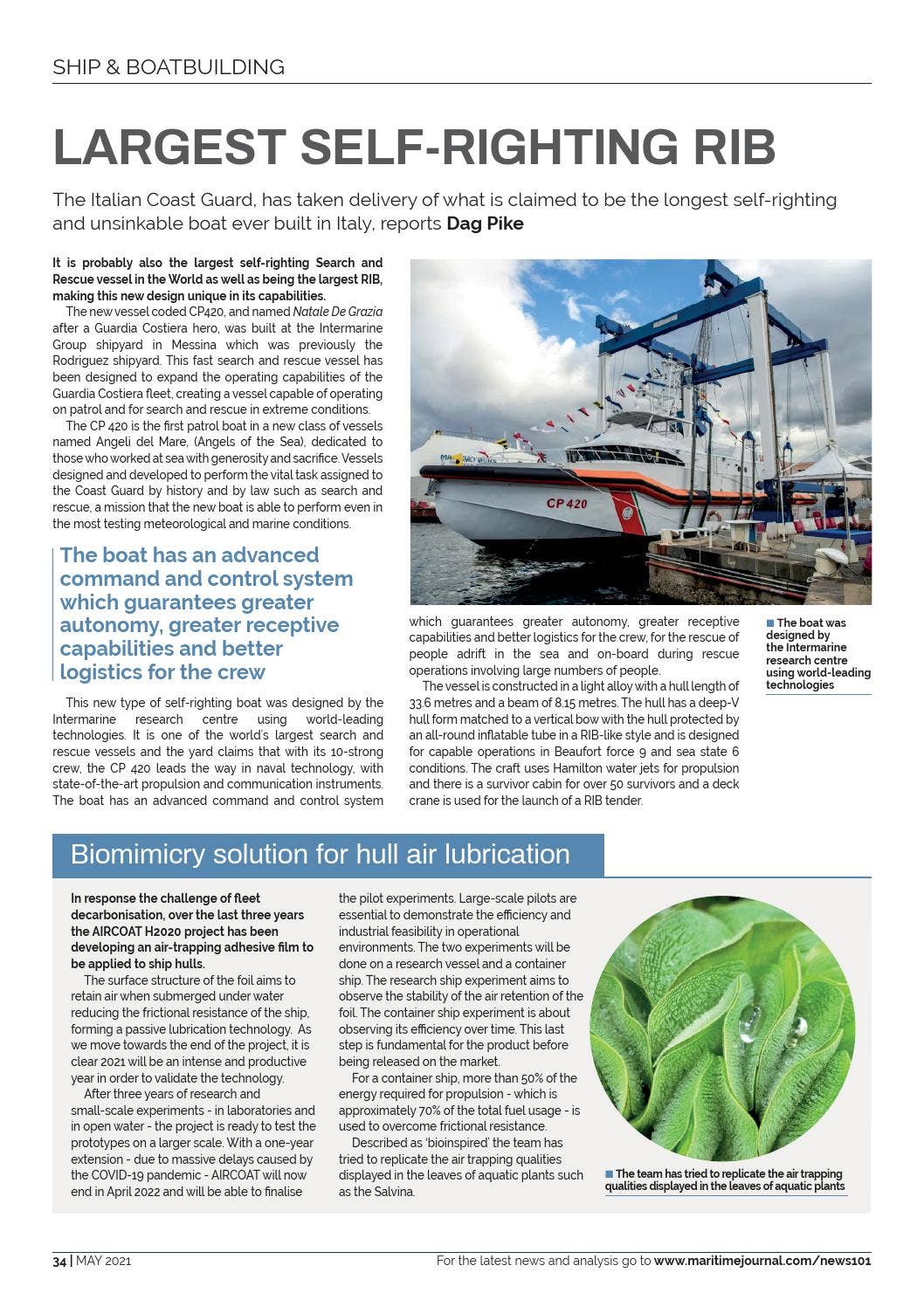 Maritime Journal May 2021 by Mercator Media - Issuu