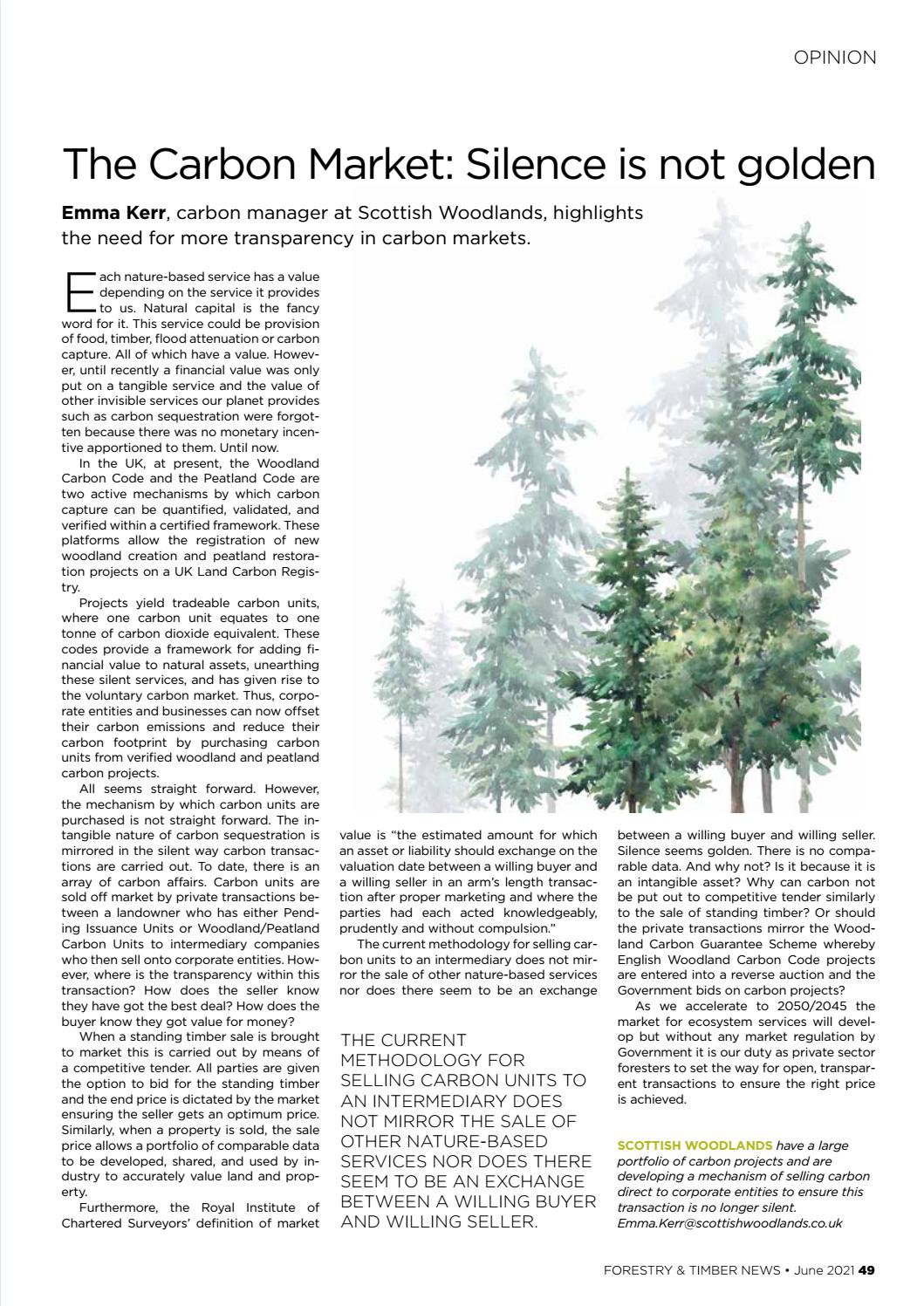 Forestry and Timber News in June 2021 by Confor - Issuu