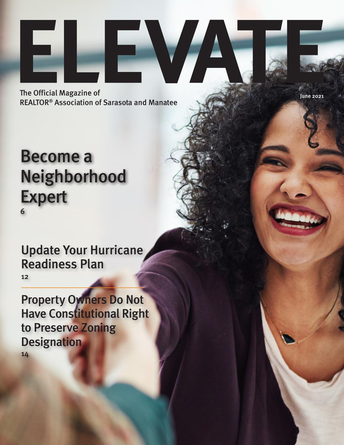 ELEVATE Magazine - RASM - June 2021 Issue by REALTOR® Association of Sarasota and Manatee - Issuu