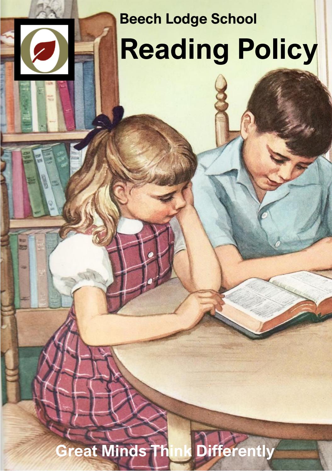 Beech Lodge Reading Policy by beechlodgeschool - Issuu