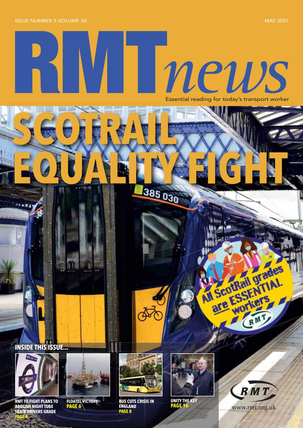 RMT News May 2021 by RMT Union - Issuu