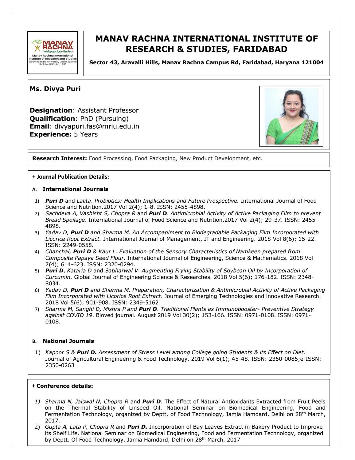 divya-puri-profile-for-website-pdf by Manav Rachn University - Issuu