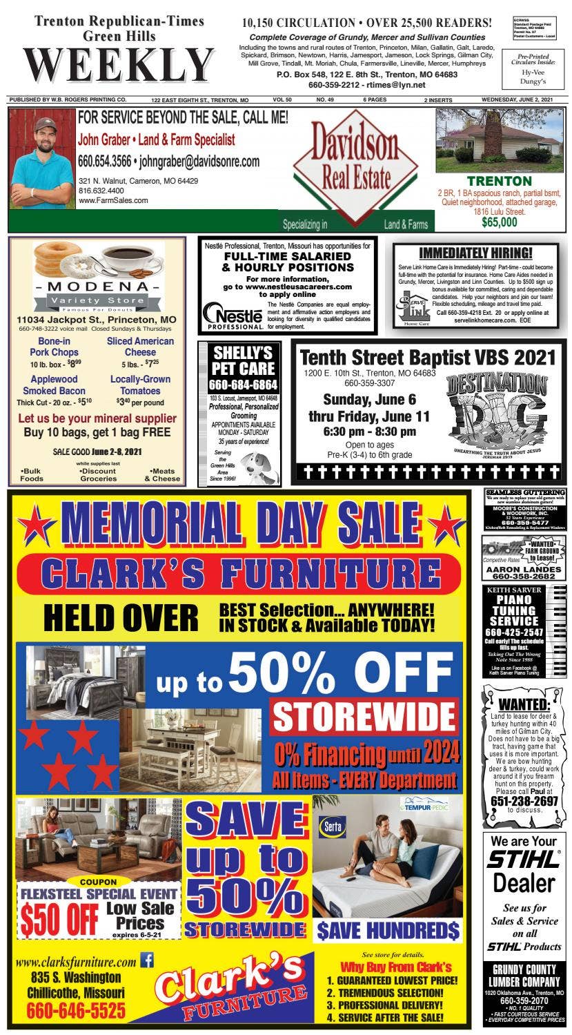 Trenton Shopper_06-02-2021 by GranDesign - Issuu