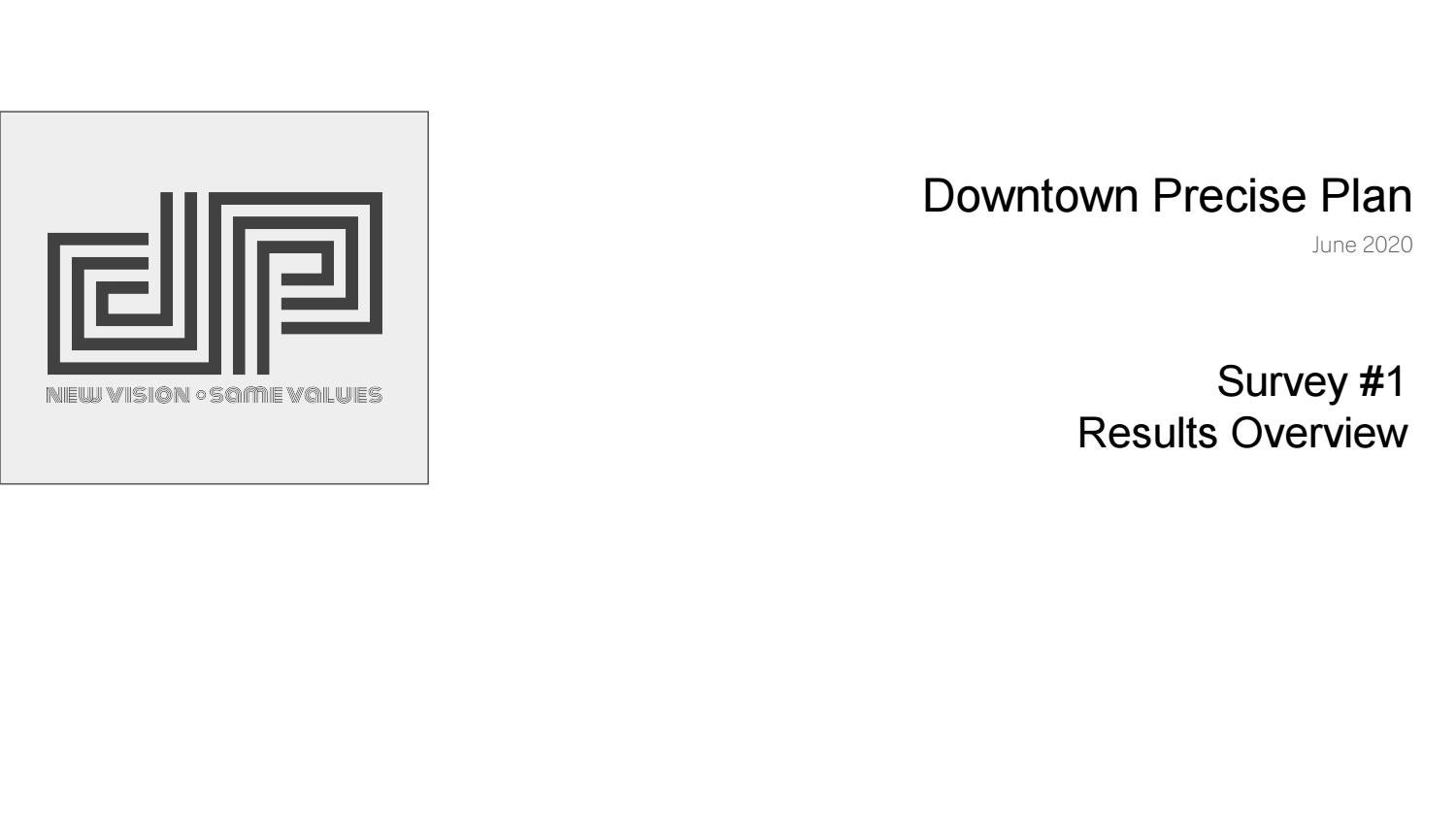 Downtown Precise Plan - Survey #1 Results by City of Orinda - Issuu