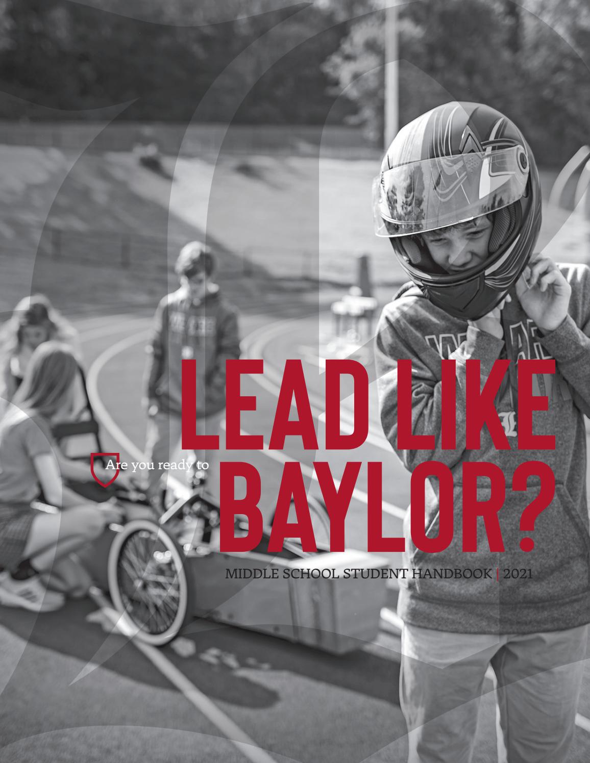 Middle School Handbook 2021 by Baylor School - Issuu
