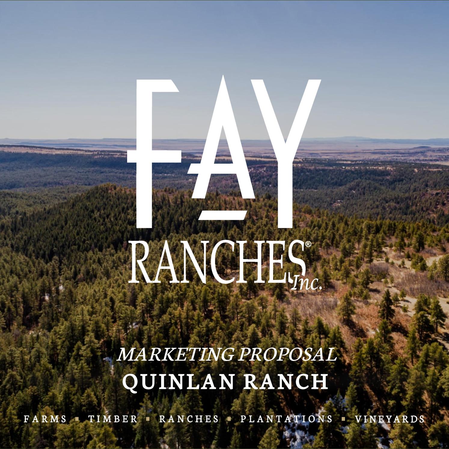 Quinlan Ranch, Fay Ranches Marketing Proposal by Fay Ranches - Issuu