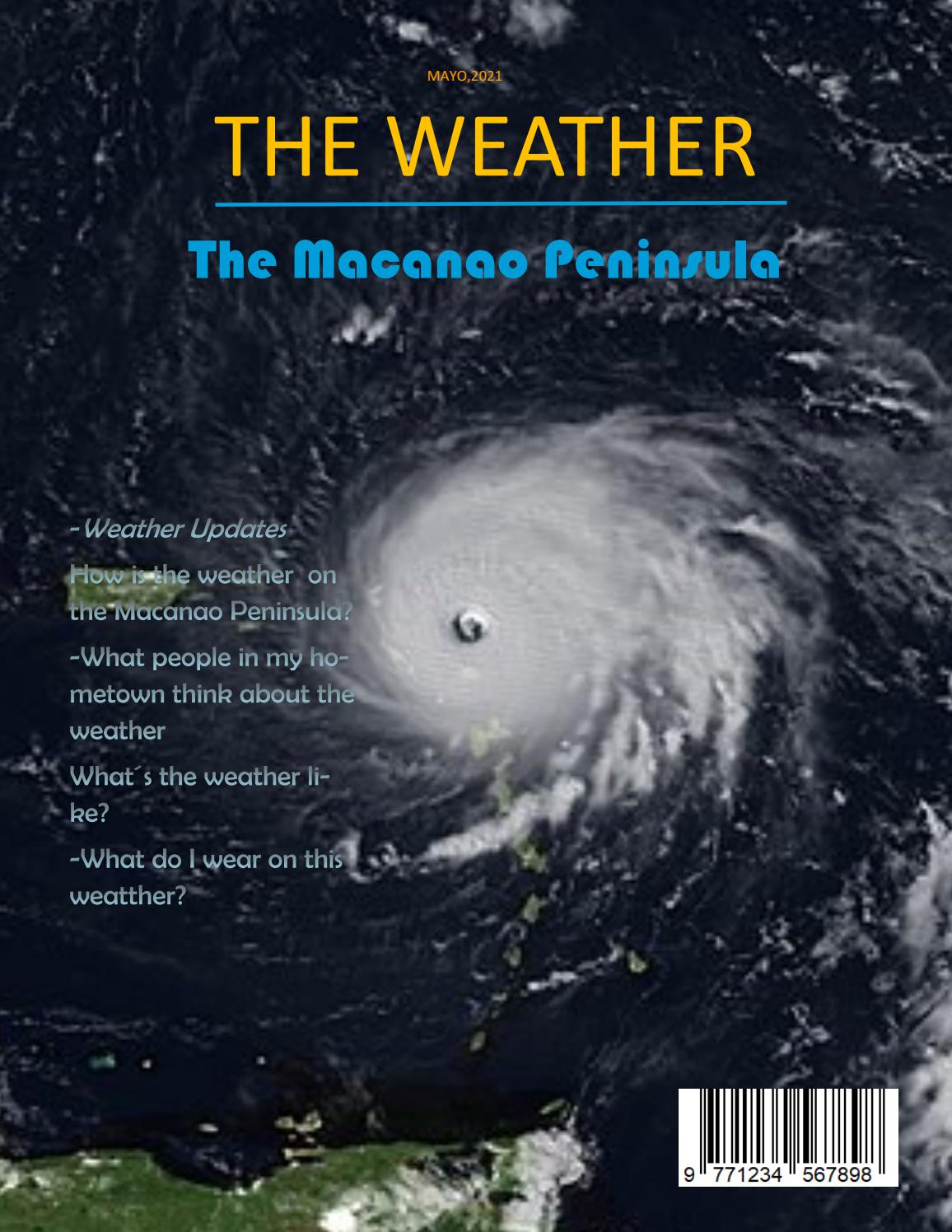THE WEATHER. CLIMATE . GLOBAL WARMING. DIGITAL MAGAZINES by LUIS ...