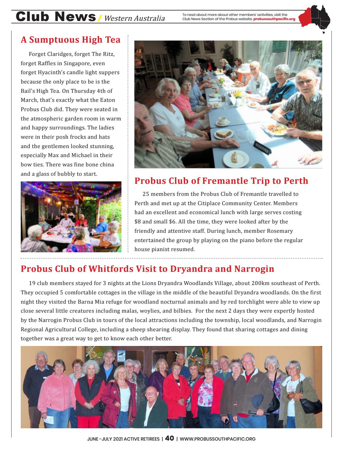 June - July 2021 Active Retirees Digital Magazine by ProbusSouthPacific ...