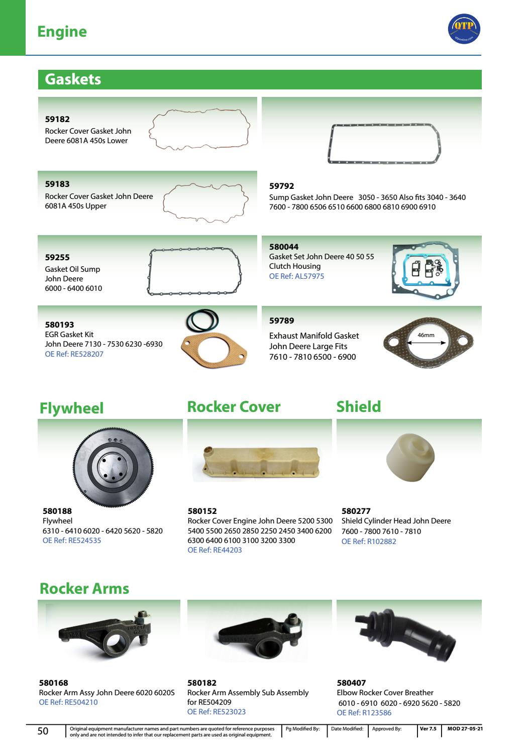 7 john deere by Quality Tractor Parts - Issuu