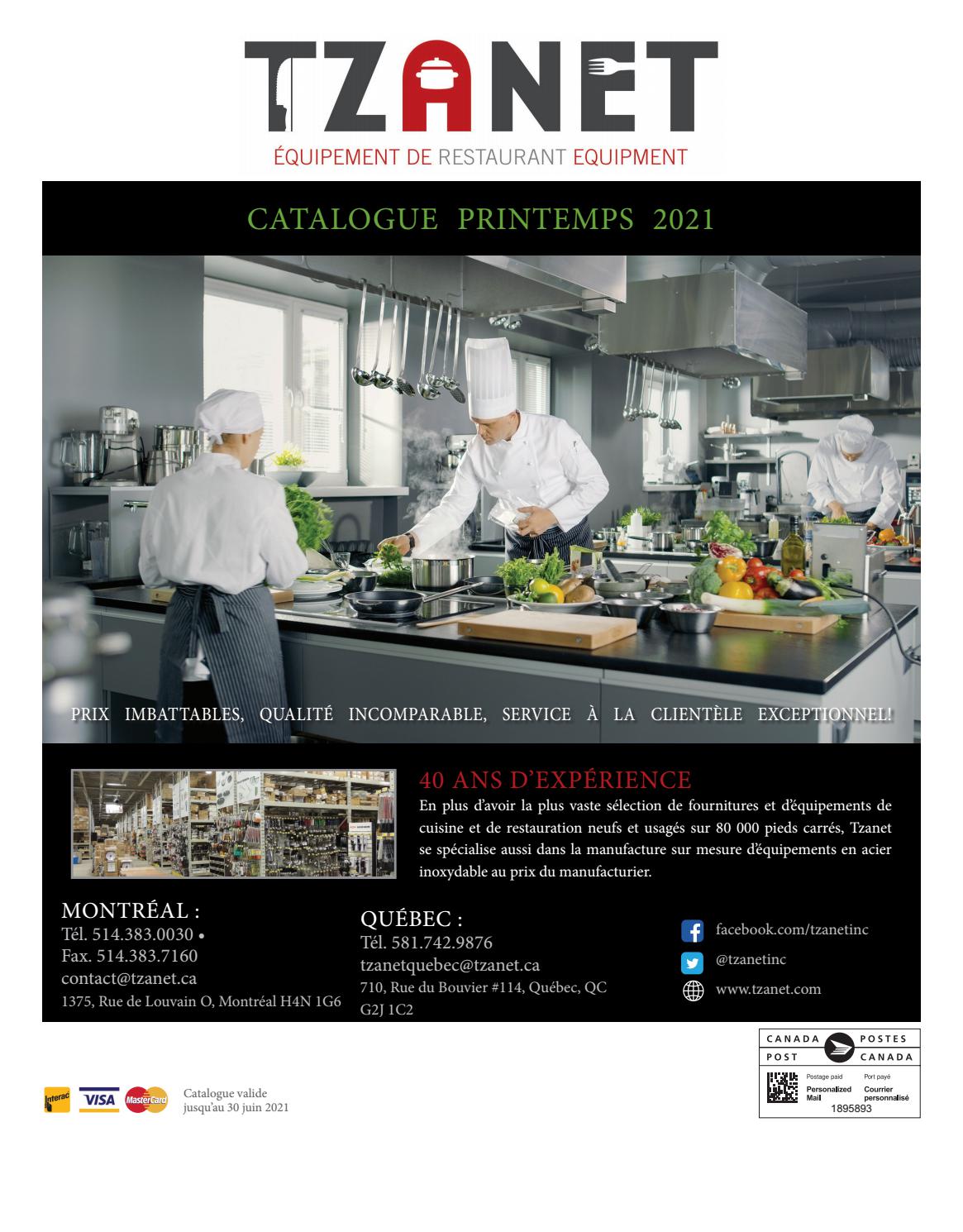 Tzanet - Catalaogue - Printemps 2021 by ARQresto - Issuu
