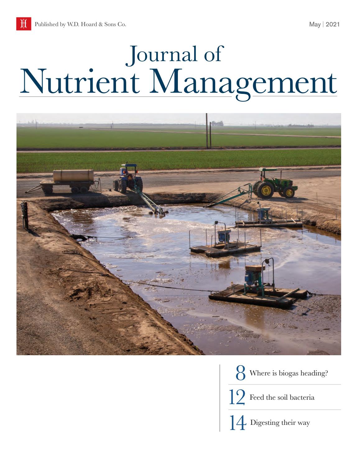 Journal of Nutrient Management – Quarter 2 - 2021 by Hoard's Dairyman ...
