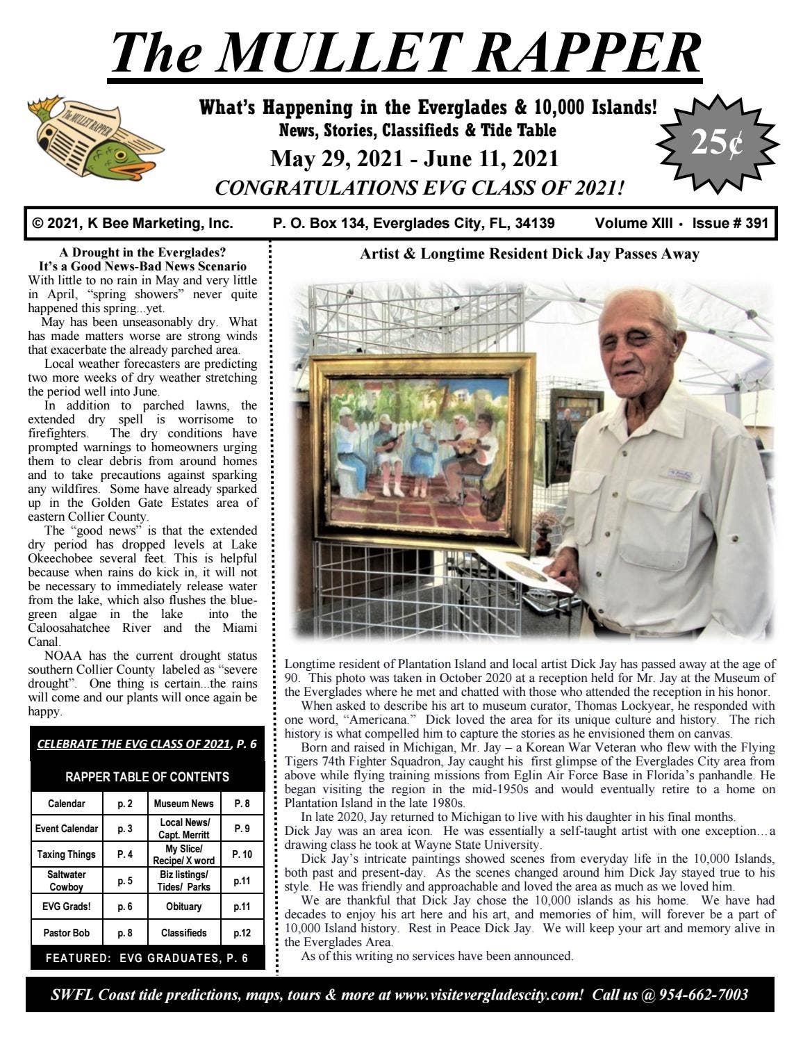 The Mullet Rapper, May 29, 2021 edition by Paradise Web - Issuu