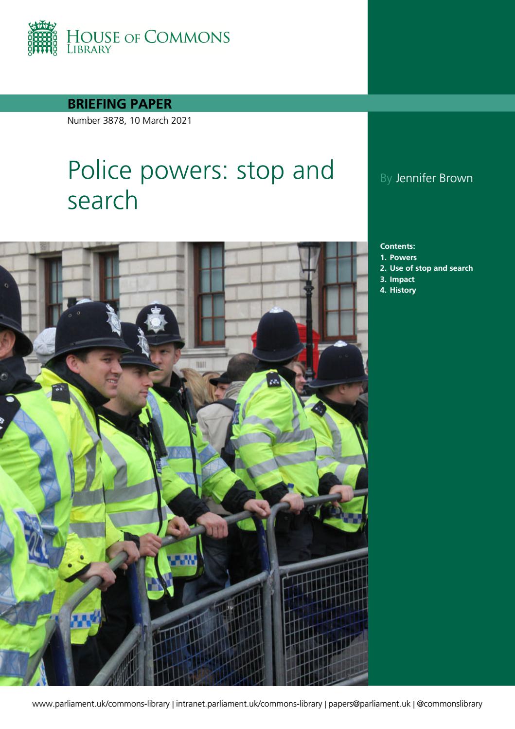 Police Powers: Stop and Search by Iconic Media Solutions - Issuu