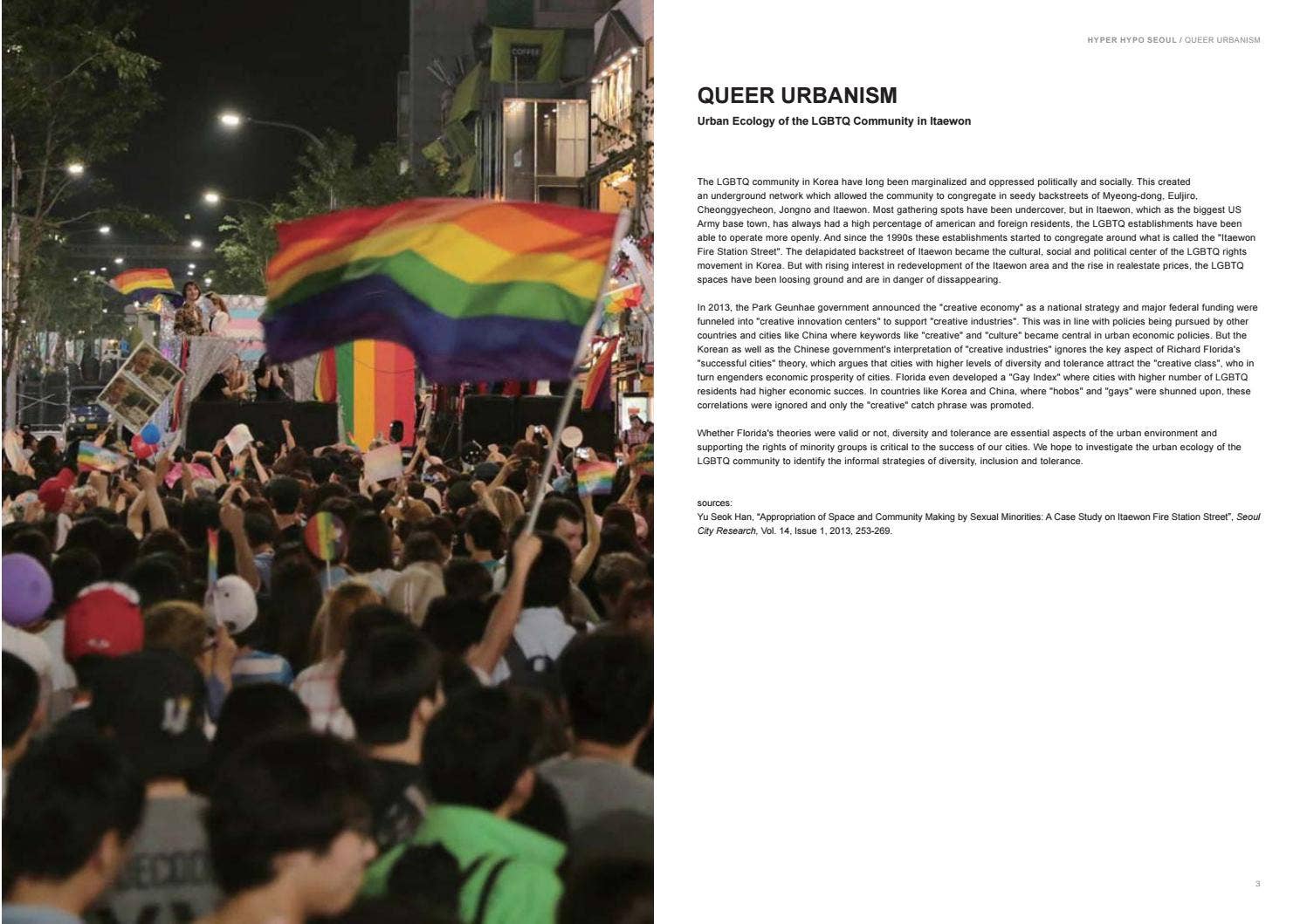 QUEER URBANISM : Urban Ecology of the LGBTQ Community in Itaewon by ...