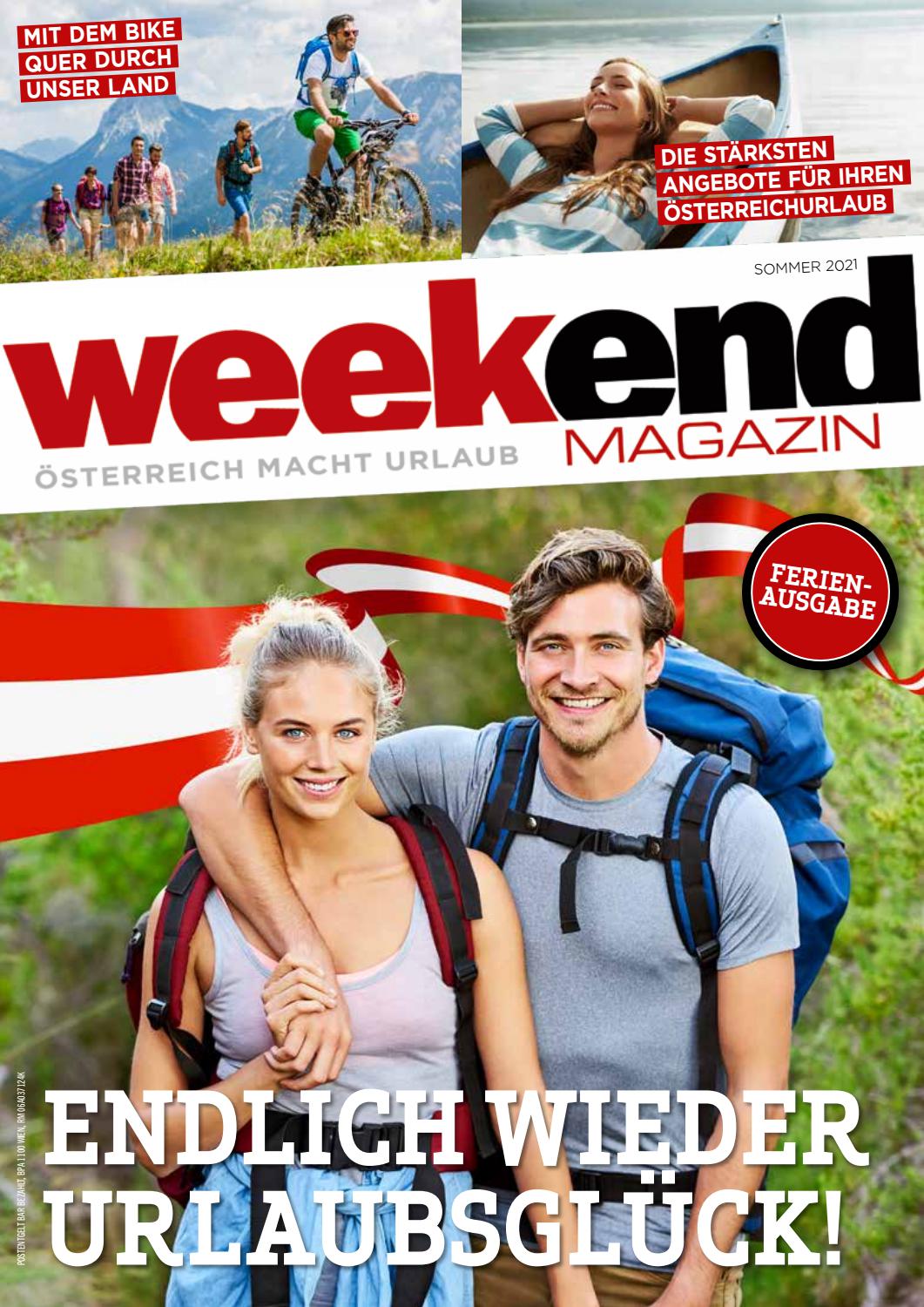 Weekend Magazin Vorarlberg 2021 KW 20 Österreich macht Urlaub by ...