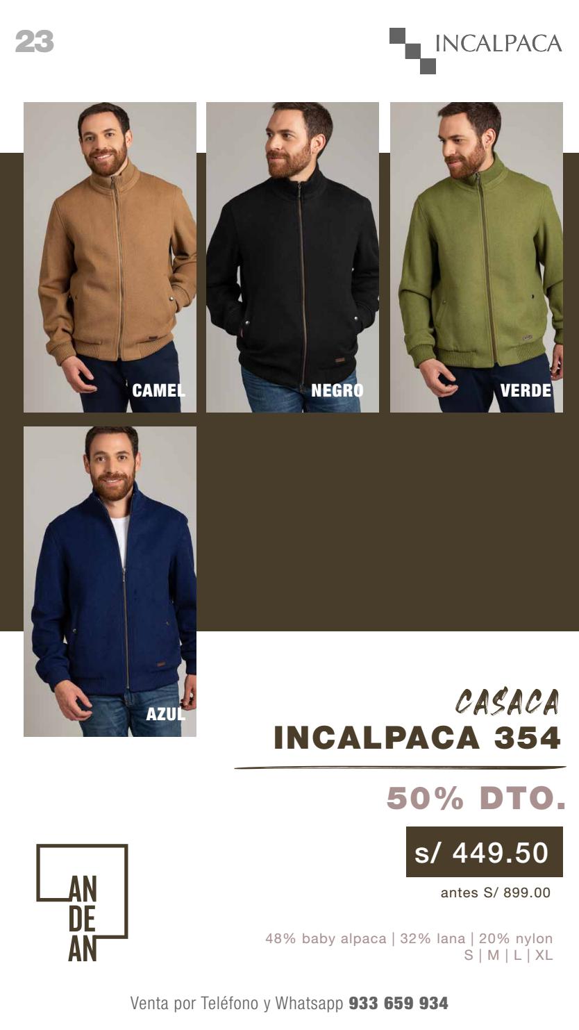 INCALPACA – Catálogo de Venta PERÚ │ C20 │ 2021 by INCALPACA TPX - Issuu