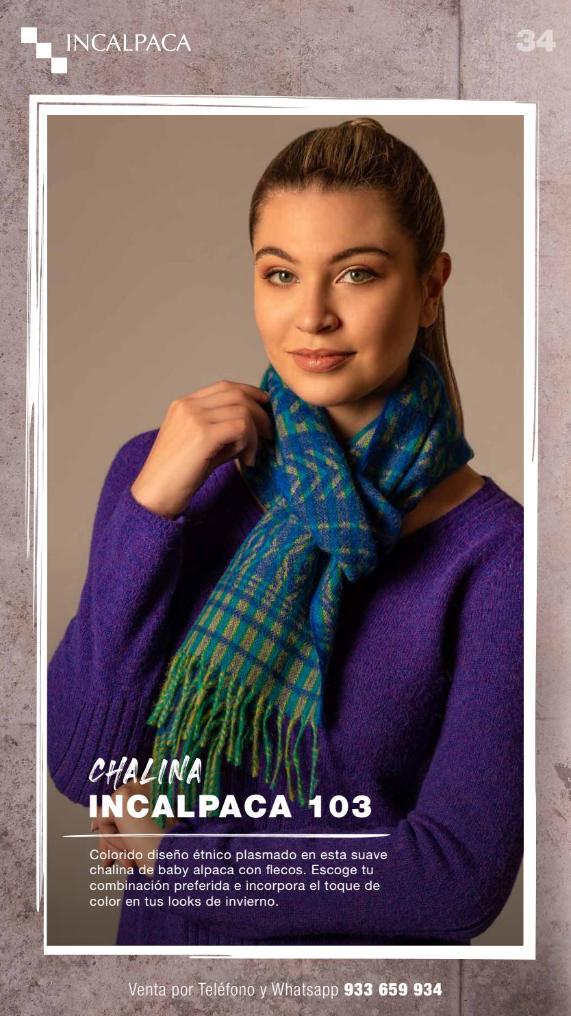 INCALPACA – Catálogo de Venta PERÚ │ C20 │ 2021 by INCALPACA TPX - Issuu